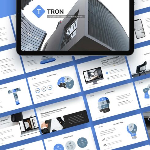 TRON - PowerPoint Presentation for Business | MasterBundles