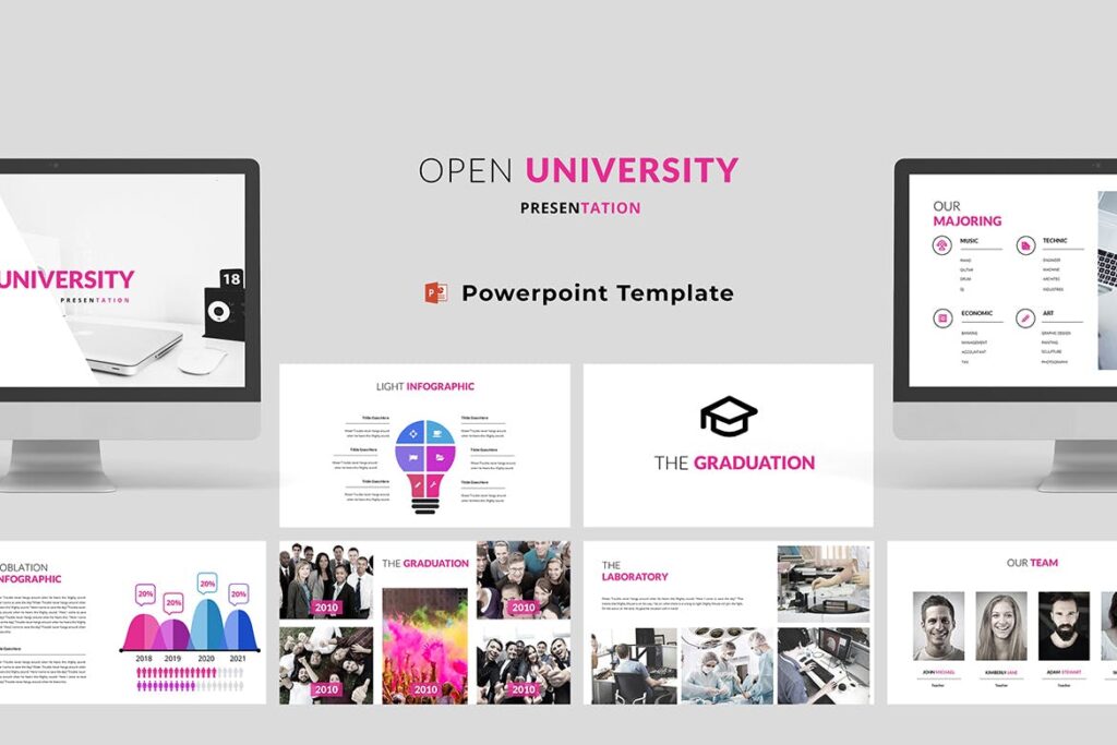 Open University Powerpoint Template – MasterBundles