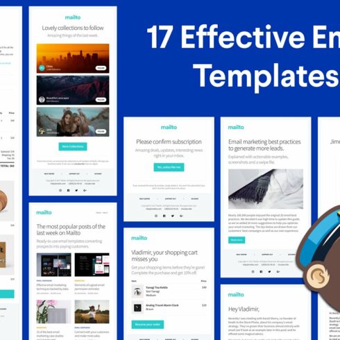 17 Email Templates Huge Bundle | Master Bundles