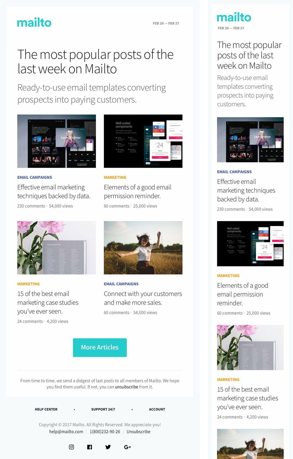 17 Email Templates Huge Bundle – MasterBundles