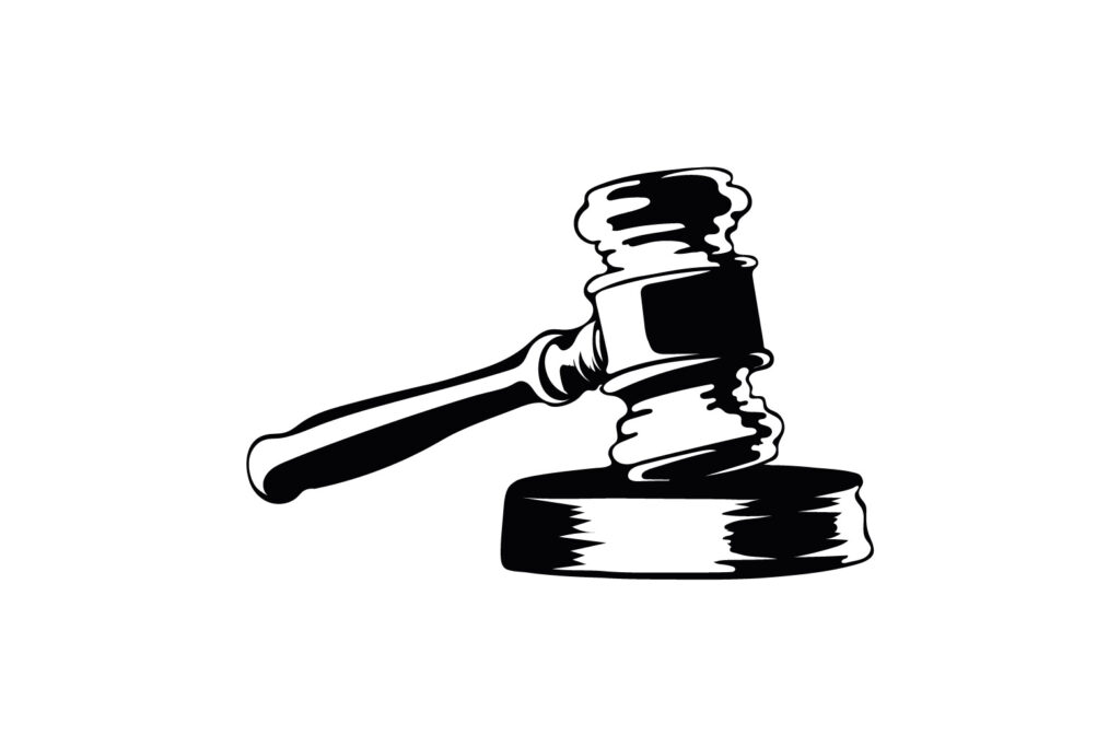 Judge's gavel - MasterBundles