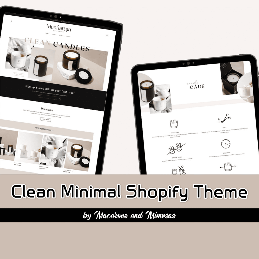 Shopify Template I Beige For Days – MasterBundles