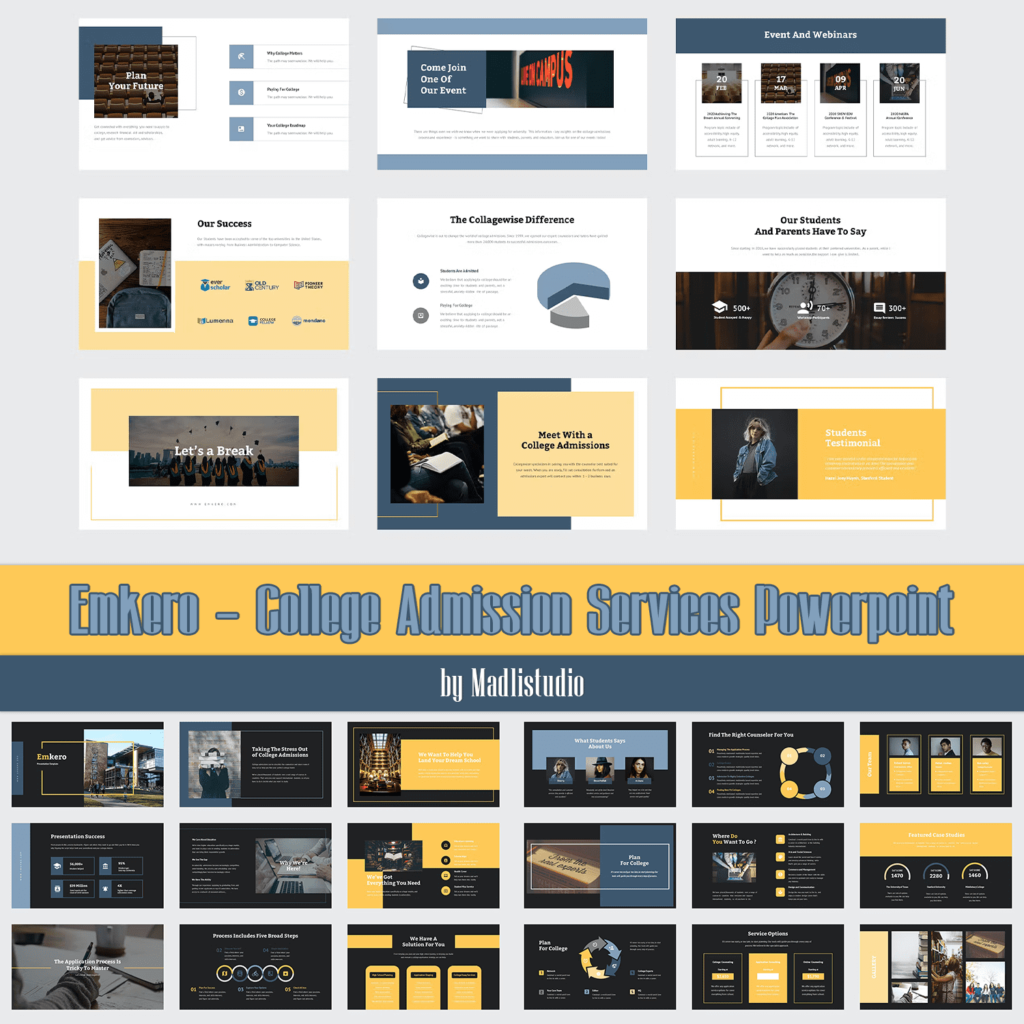 Emkero - College Admission Services Powerpoint – MasterBundles