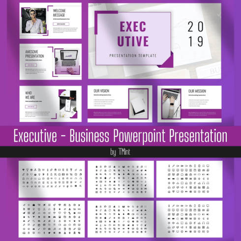 Executive - Powerpoint Presentation For Business – MasterBundles