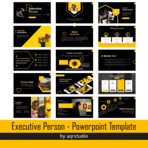 Executive - Powerpoint Template – MasterBundles