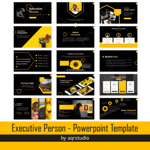 Executive - Powerpoint Template – MasterBundles