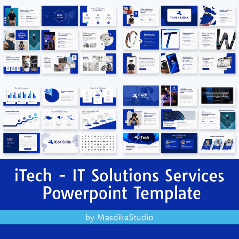 ITech — IT Solutions Powerpoint Template – MasterBundles