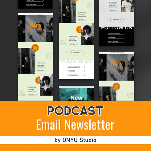 Podcast Email Newsletter – MasterBundles