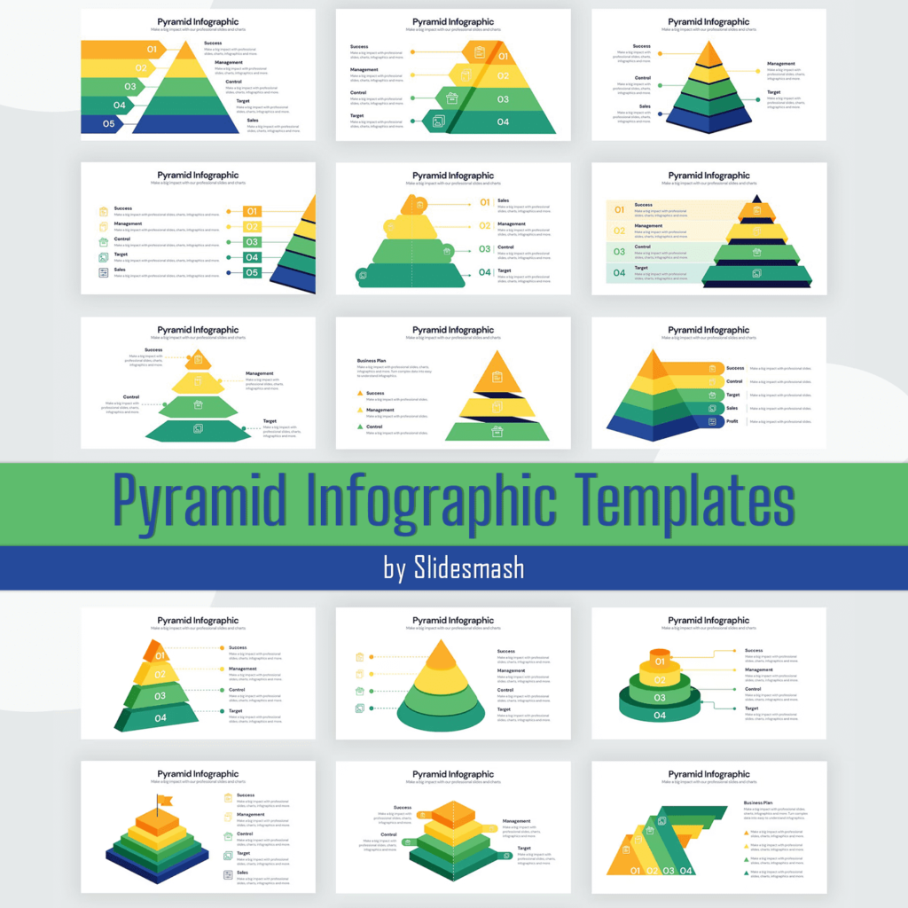 Pyramid Infographic Templates Diagrams for PowerPoint – MasterBundles