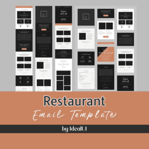 Restaurant Email Template – MasterBundles