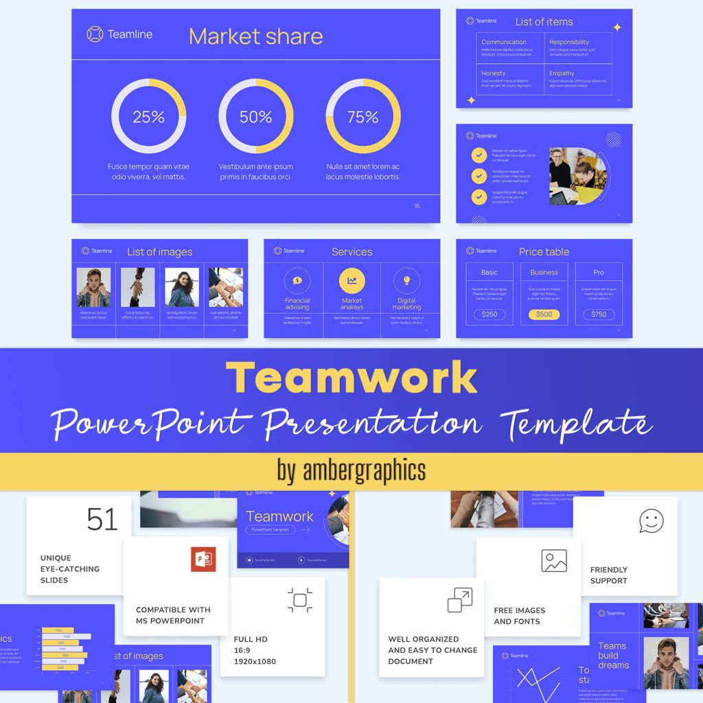 Teamwork PowerPoint Presentation Template – MasterBundles Teamwork PowerPoint Presentation Template – MasterBundles