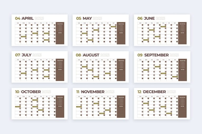 2023 Calendar Slides Powerpoint Infographics – MasterBundles