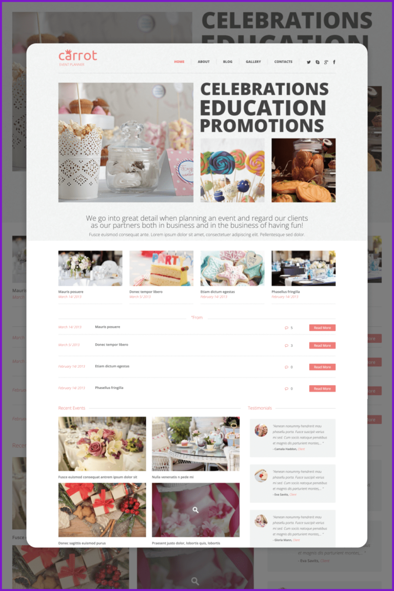 Top 25+ Event and Wedding Planning WordPress Theme Collection 2022 - MasterBundles