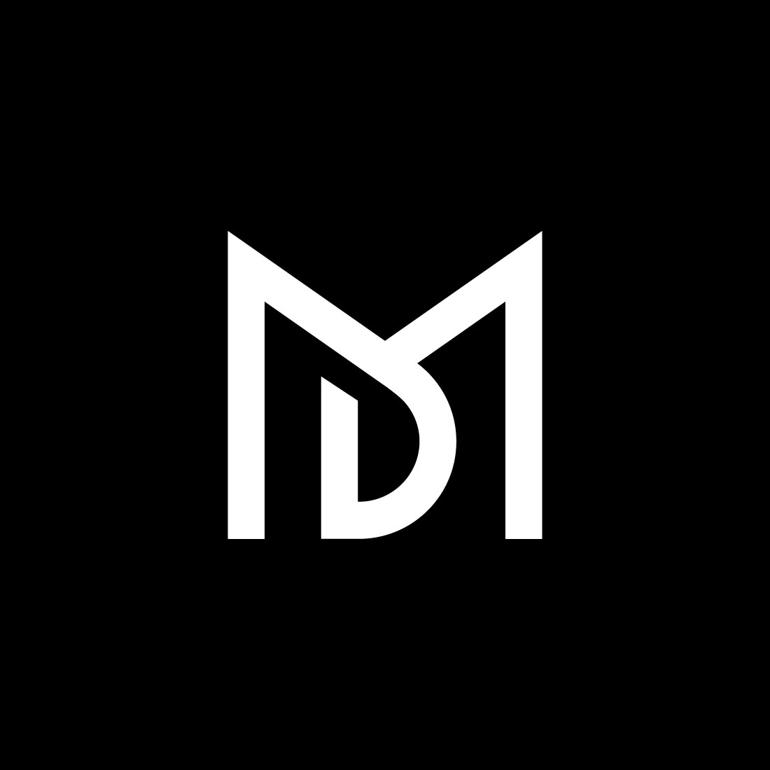 MD logo design | MasterBundles