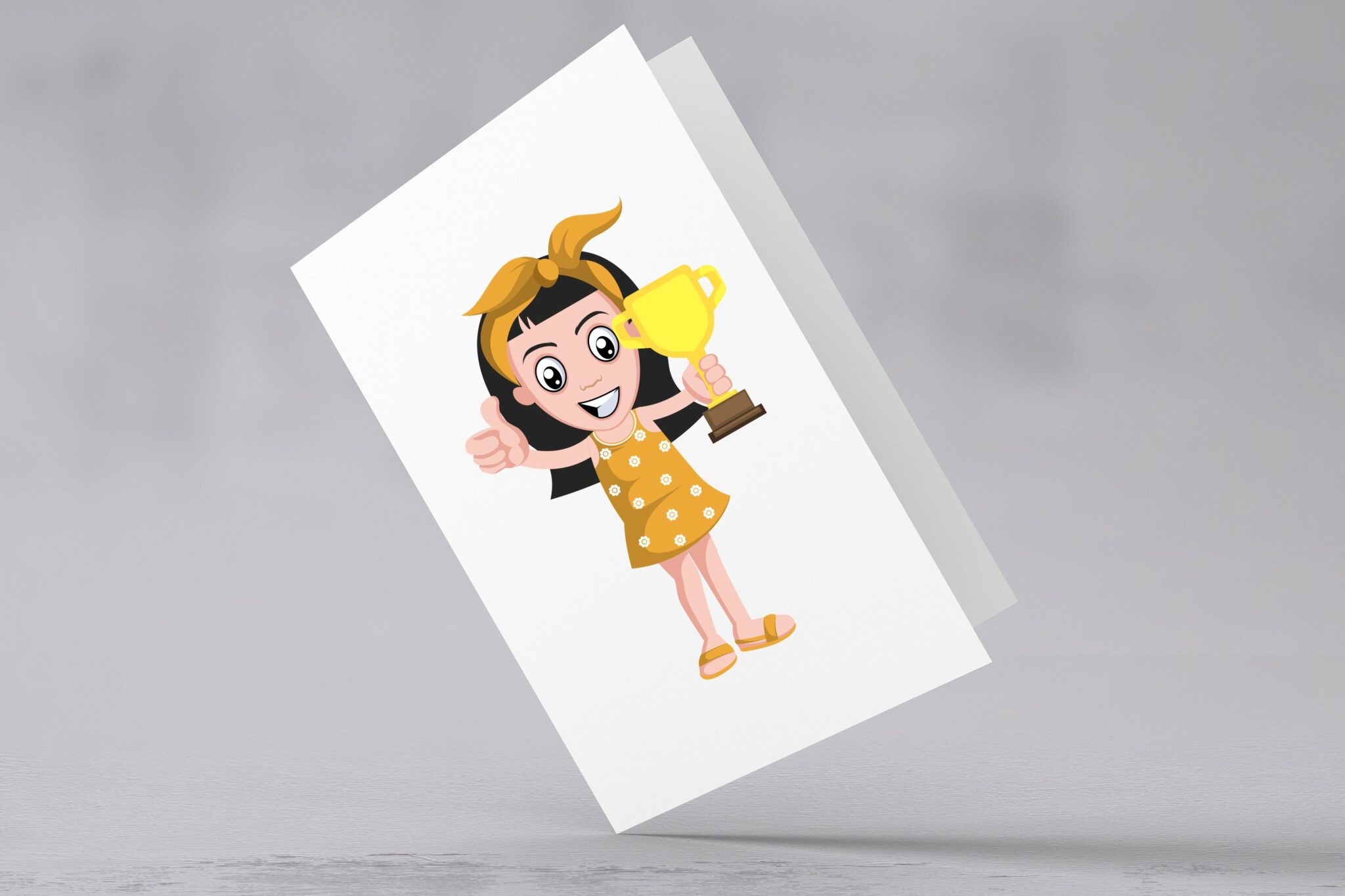 50 Cute Girl Character in Daily Life Action Collection – MasterBundles