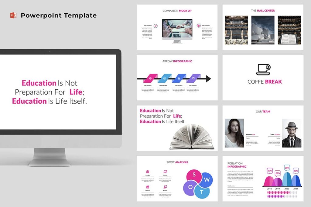 Open University Powerpoint Template – MasterBundles