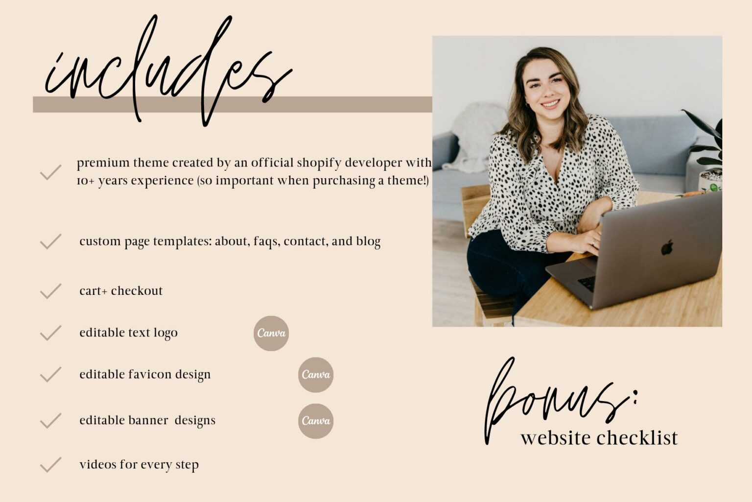 Shopify Template I Beige For Days – MasterBundles