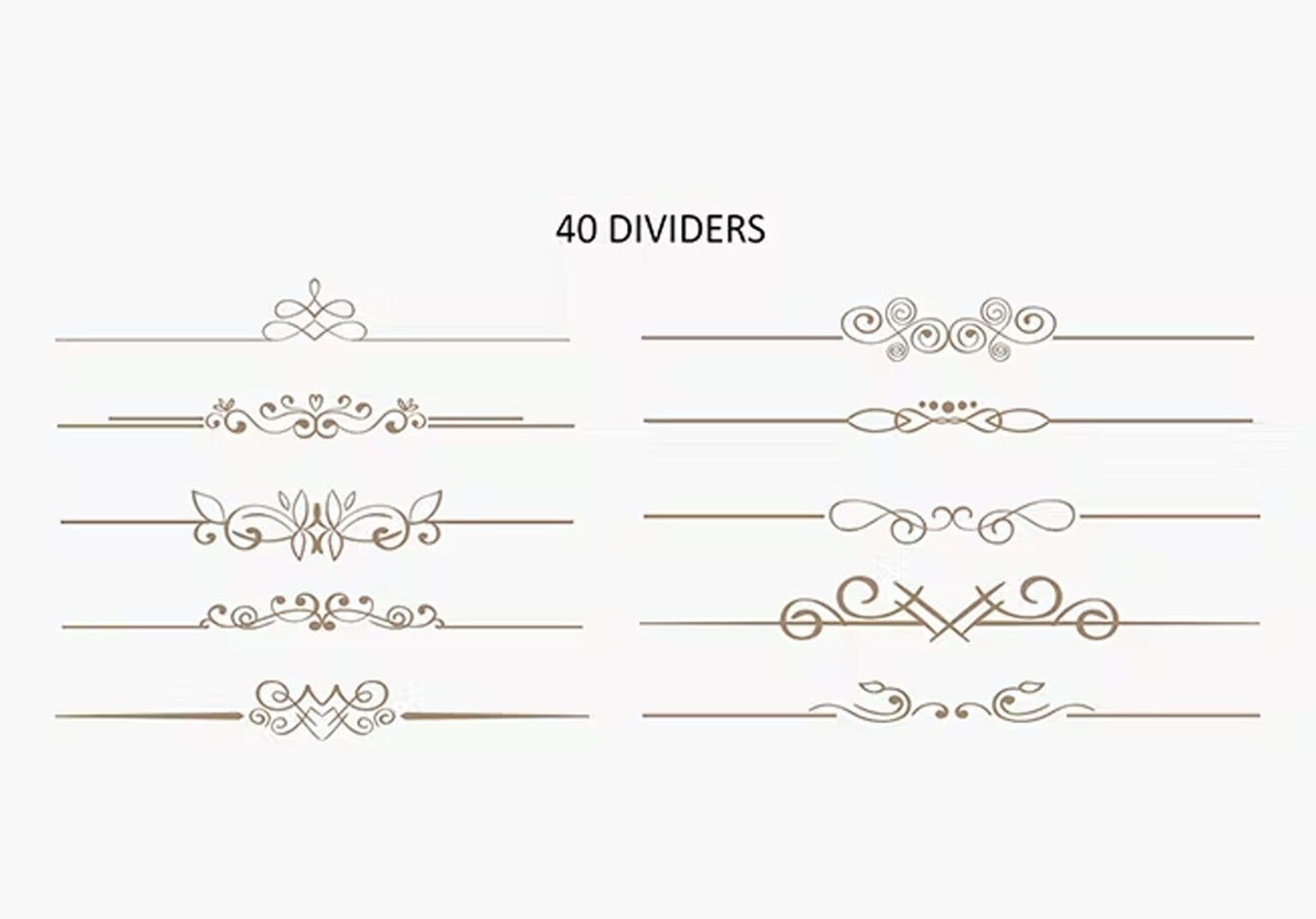 ornate branding and logos bundle - MasterBundles