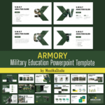 Armory - Military Education PowerPoint Template – MasterBundles