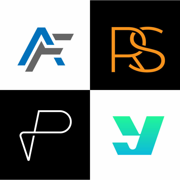 Logo Letters Design Graphics - MasterBundles