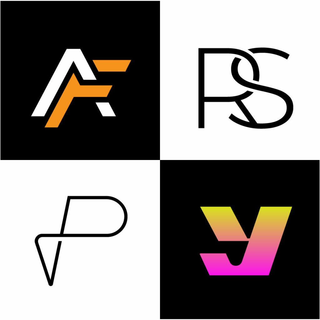 Logo Letters Design Graphics - MasterBundles