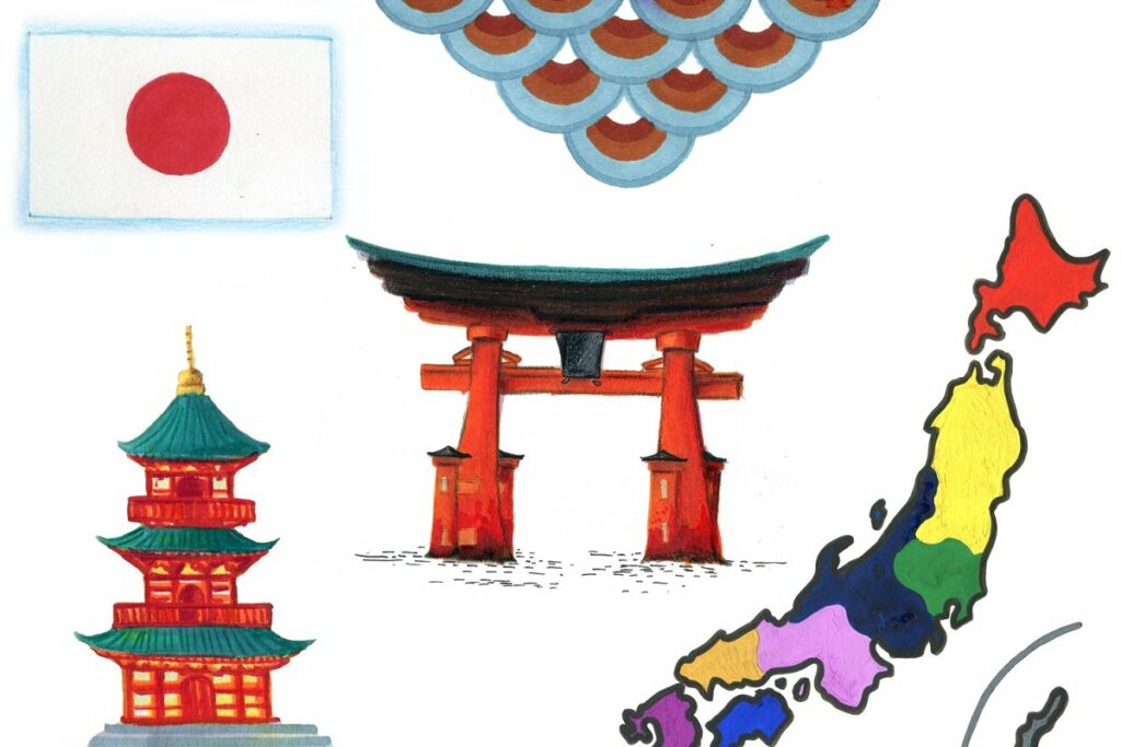 Japan And Its Main Symbols – MasterBundles