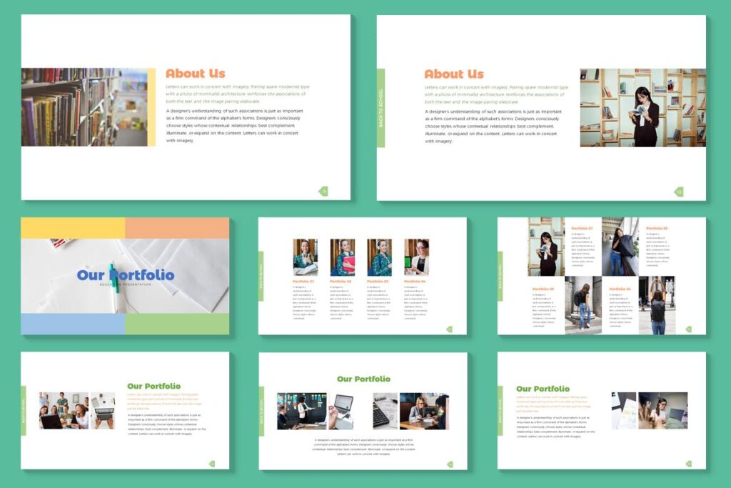 College - Back to School PowerPoint – MasterBundles