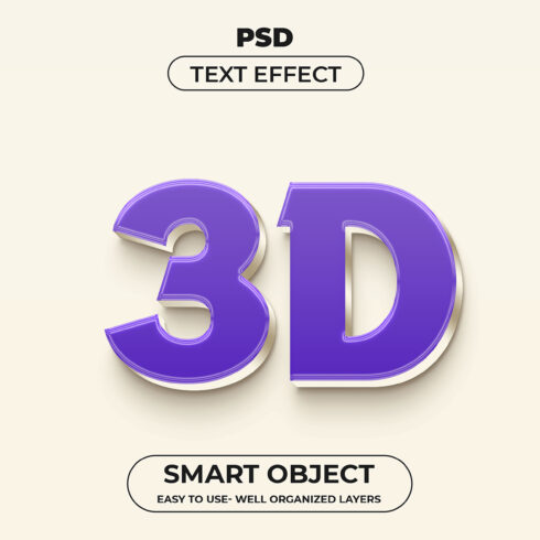 3d text effect style bundle template - MasterBundles