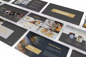 Craft Kitchen Powerpoint Template | MasterBundles