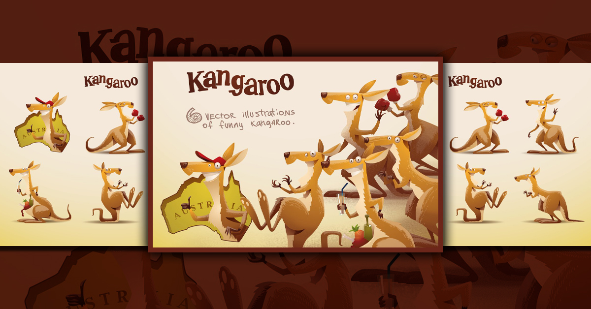 Kangaroo Vector Bundle – MasterBundles