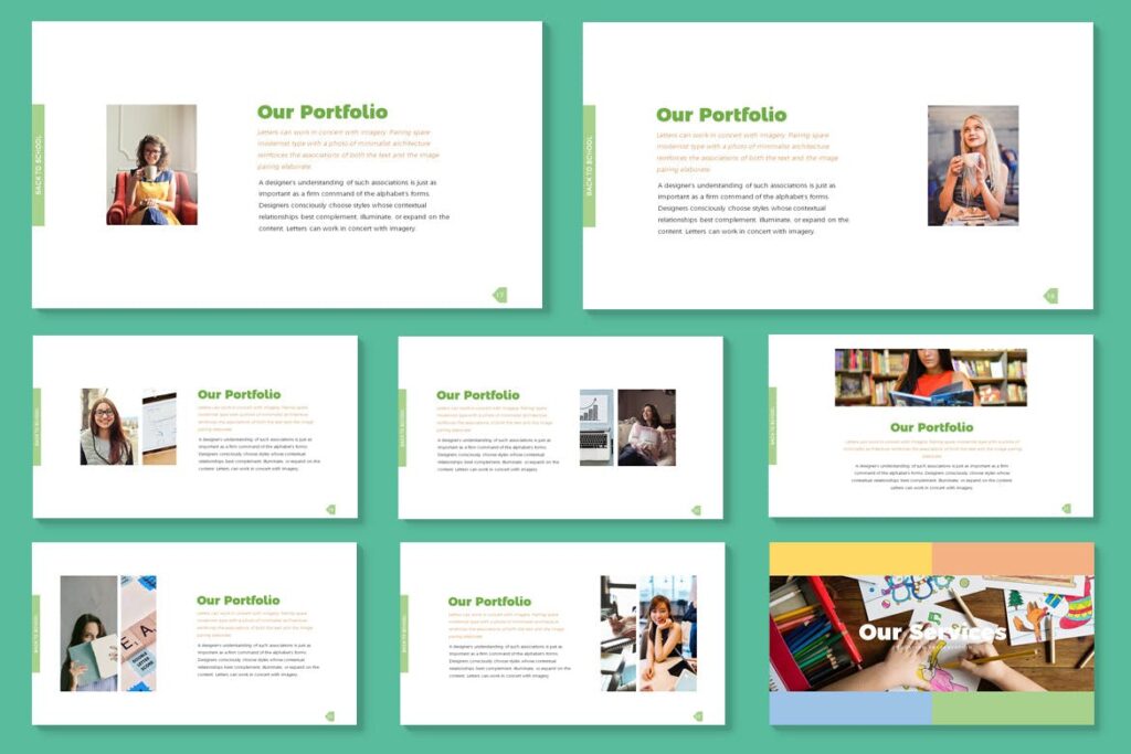 College - Back to School PowerPoint – MasterBundles