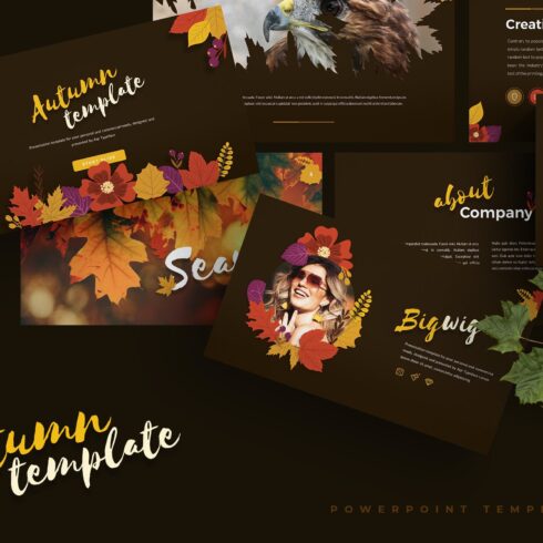 Autumn - Powerpoint Template | MasterBundles