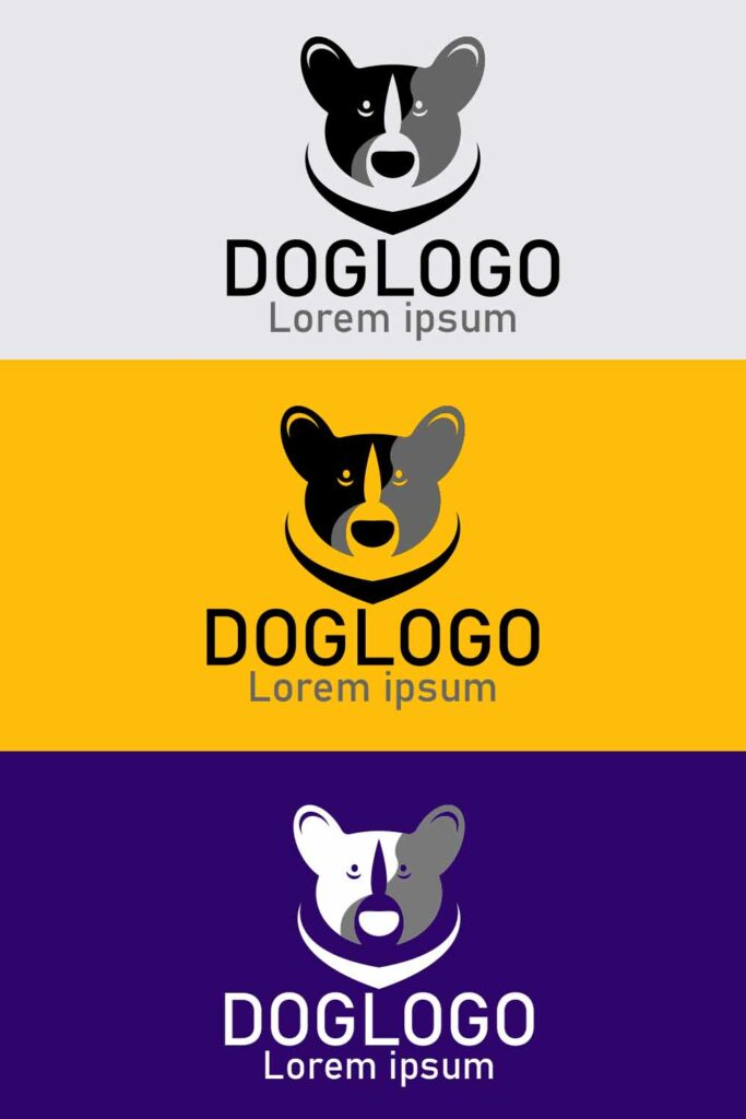 Modern Dog Logo Design - MasterBundles