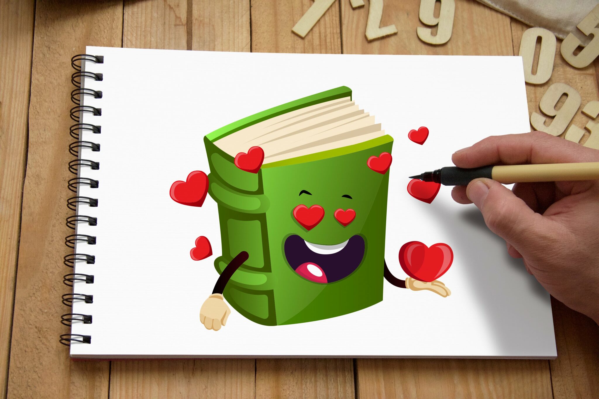 50 Education - Cartoon Book In Different Situation – MasterBundles