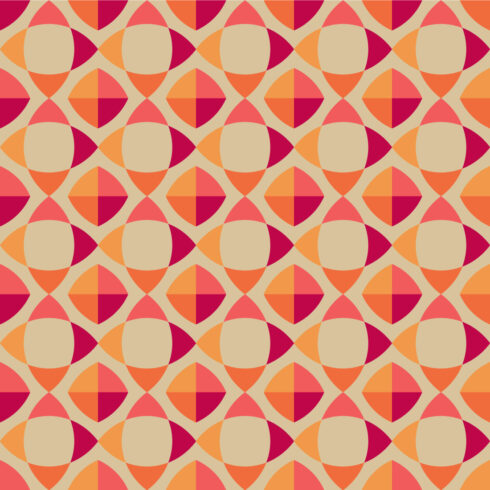 10 Geometric Vintage Patterns V1 - MasterBundles