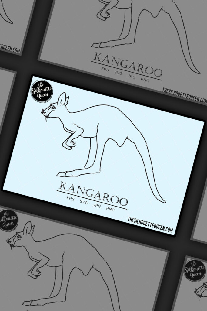 Kangaroo Sketch – MasterBundles