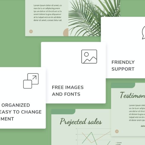 Flower Shop PowerPoint Presentation Template | MasterBundles