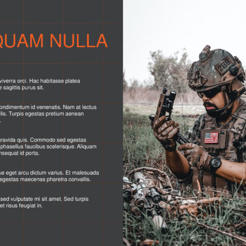 Army Training Powerpoint Template | MasterBundles