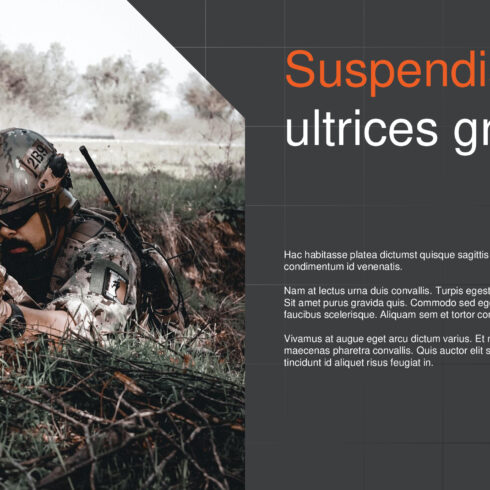 Army Training Powerpoint Template | MasterBundles