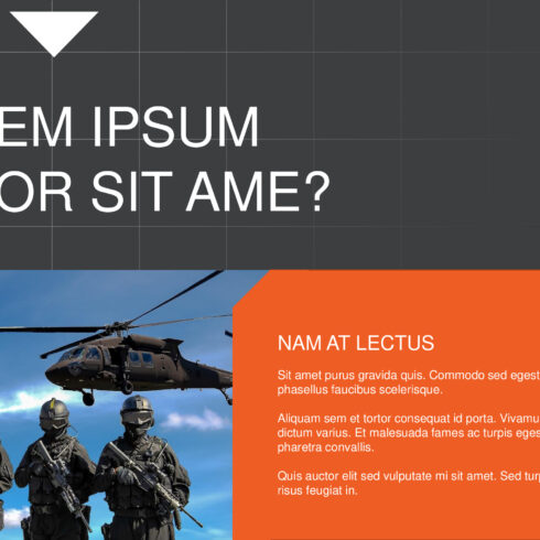 Army Training Powerpoint Template | MasterBundles