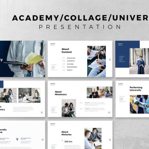 Education University Presentation Slide | MasterBundles