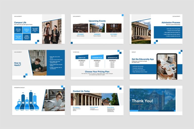 Eduversity Presentation Template – MasterBundles