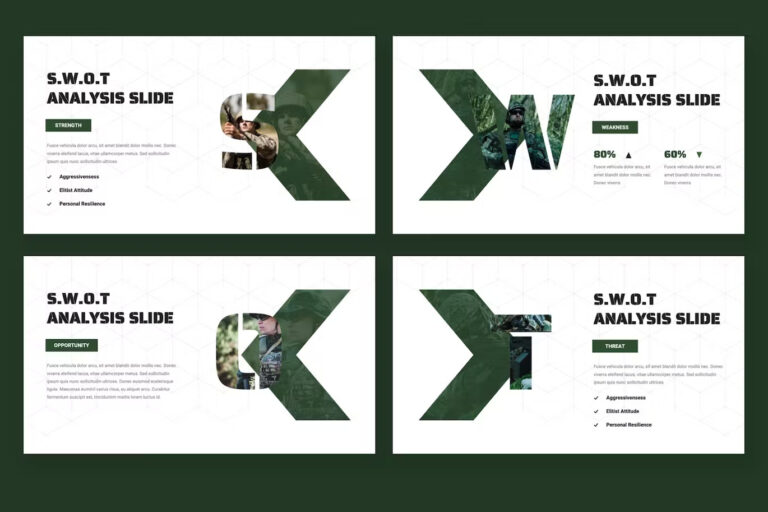 Armory - Military Education PowerPoint Template – MasterBundles