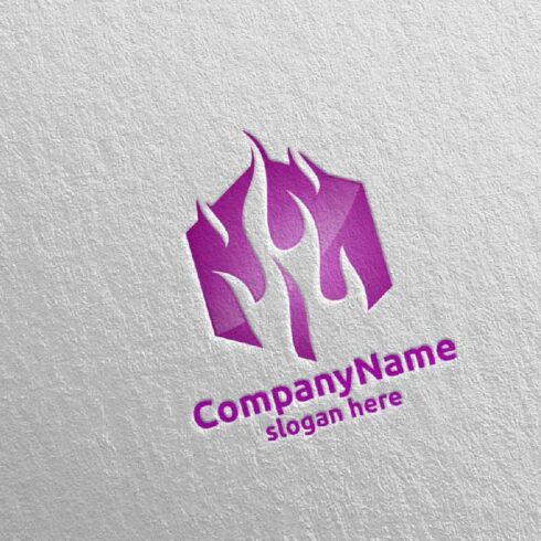 3D Fire Flame Element Logo Design 9 | MasterBundles