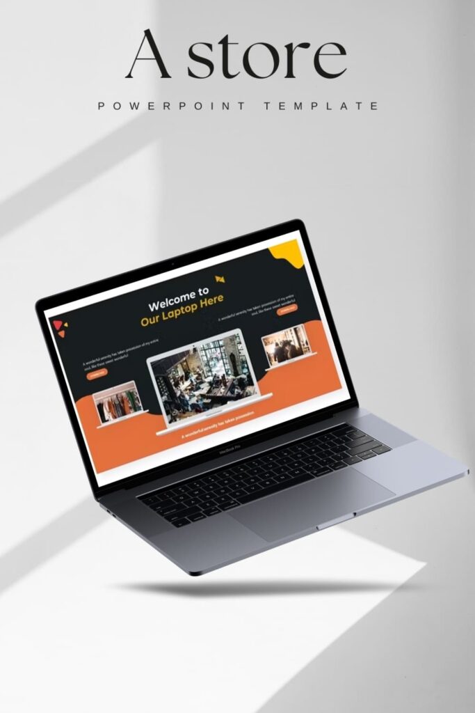 Store PowerPoint Template – MasterBundles
