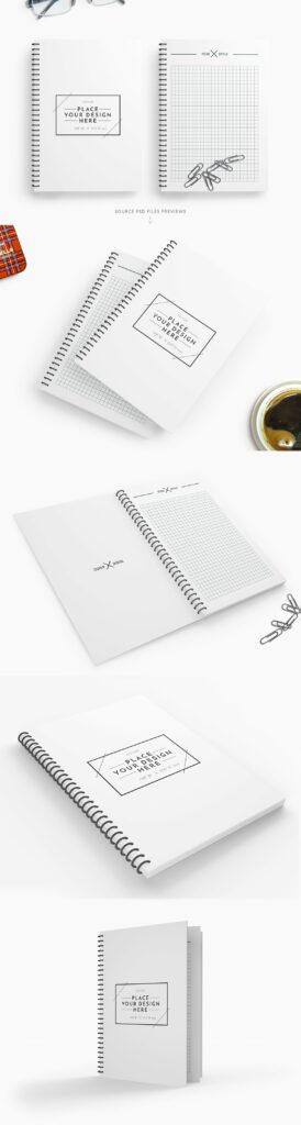 A5 Notebook Mockups – MasterBundles