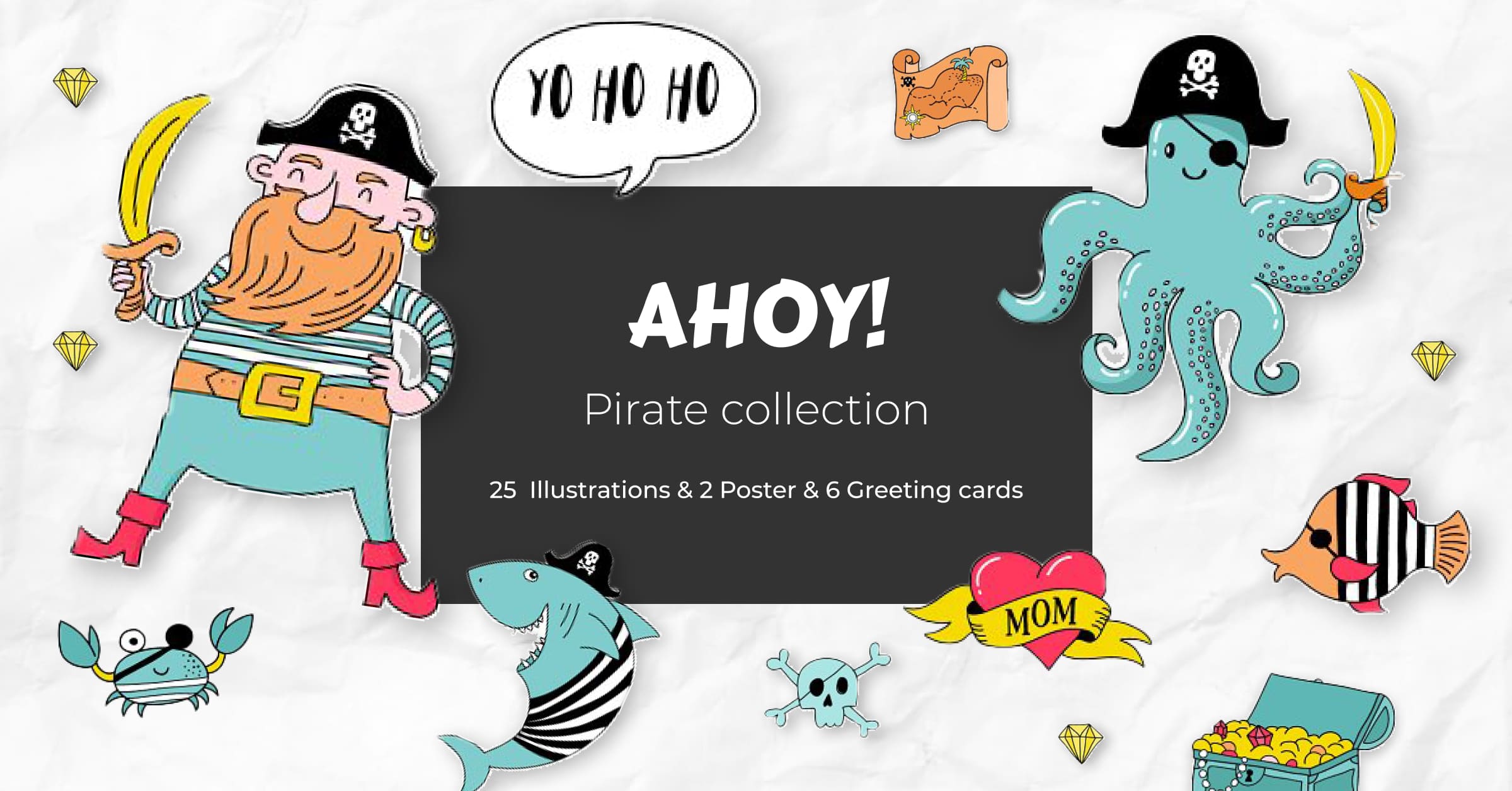 Ahoy! Pirate Collection – MasterBundles