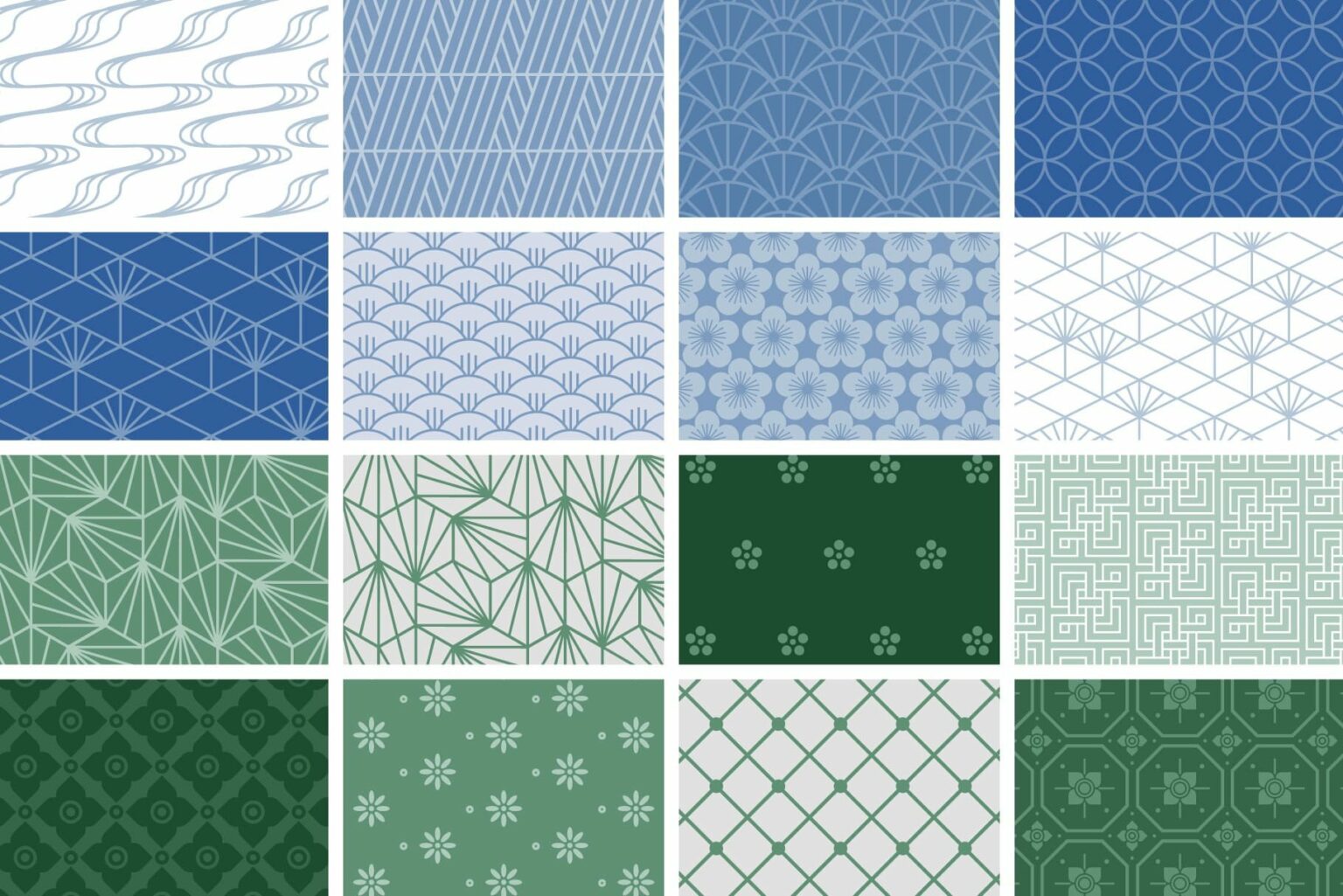 100 Asian Patterns – MasterBundles