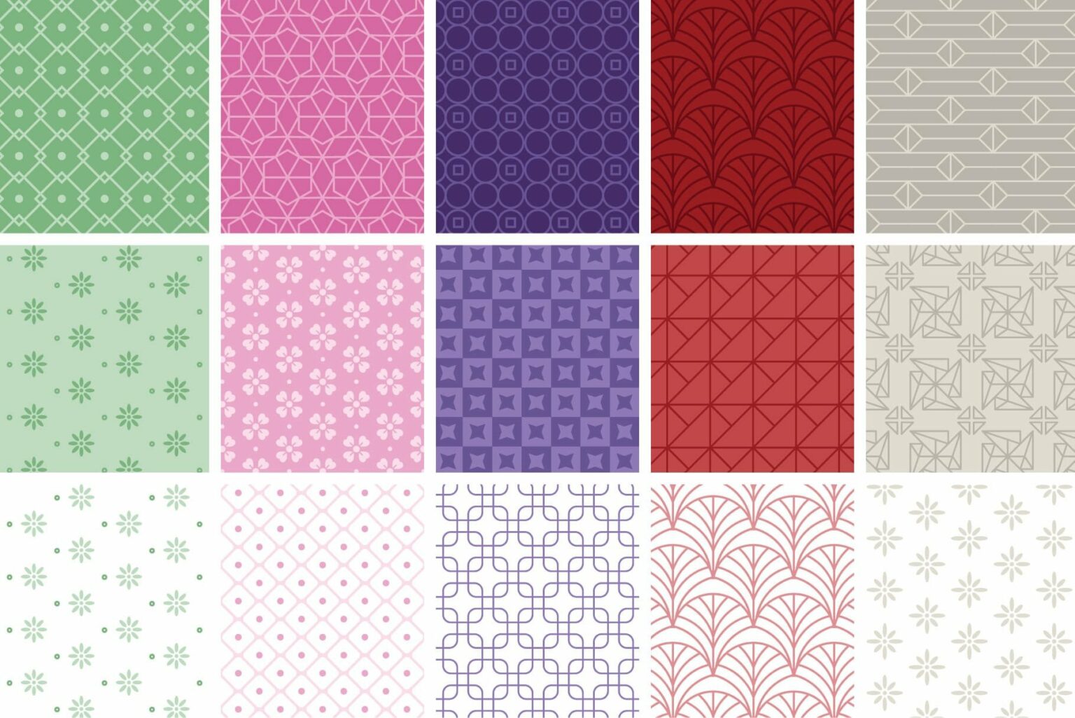 100 Asian Patterns – MasterBundles