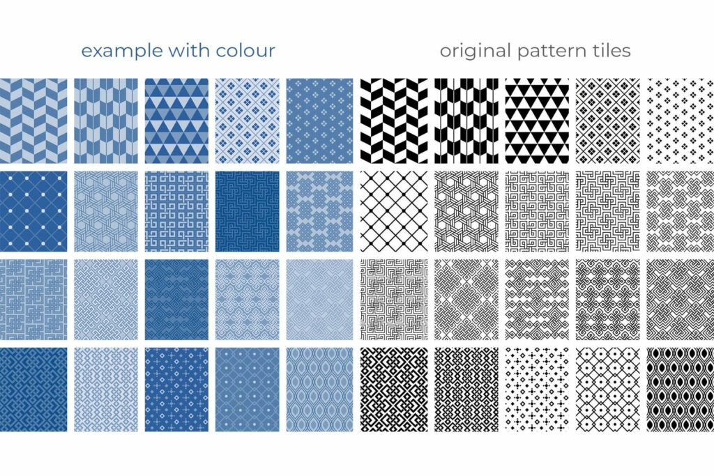 100 Asian Patterns – MasterBundles